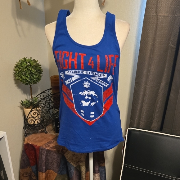 Next Level Apparel | Tops | Next Level Apparel Graphic Blue And Red ...